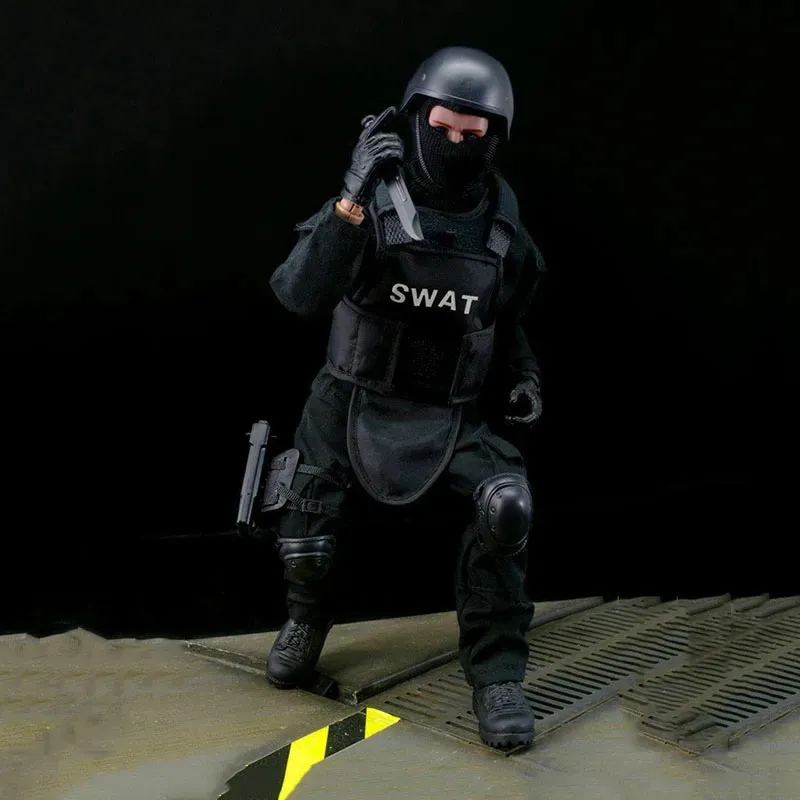 12 Inch 1:16 Scale Military Army Combat SWAT Uniform Action Figure from ...