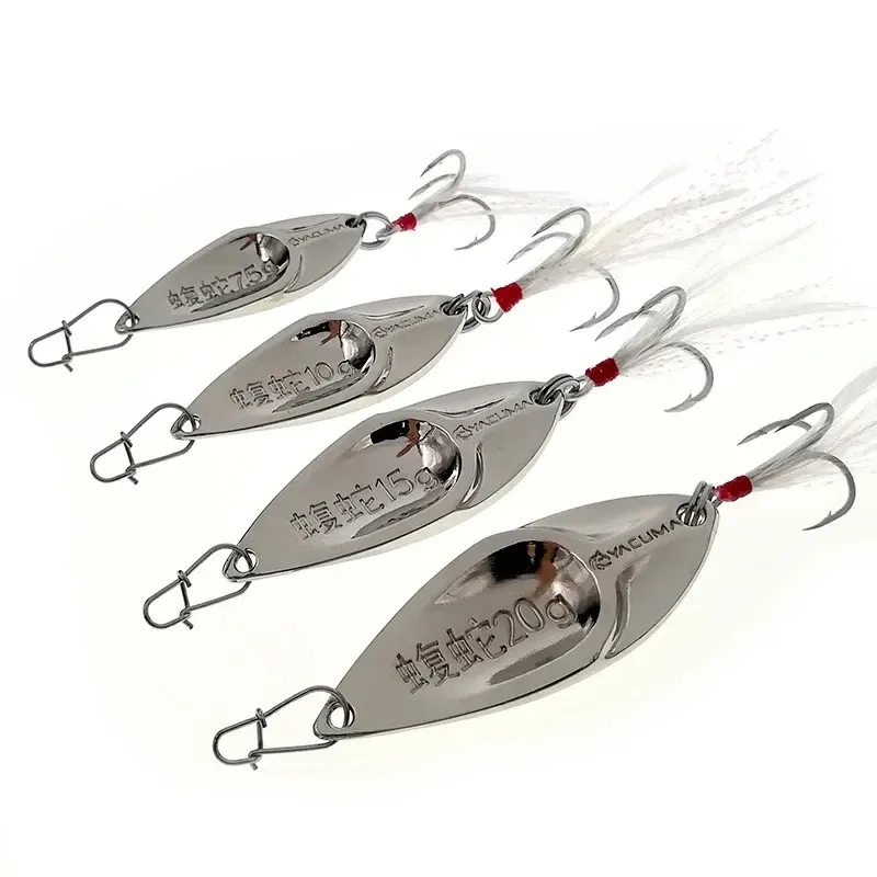 Vibe Baits: Long Shot Metal Vib Blade Lure Sinking Vibration Baits For Bass, Pike, Perch Fishing ...