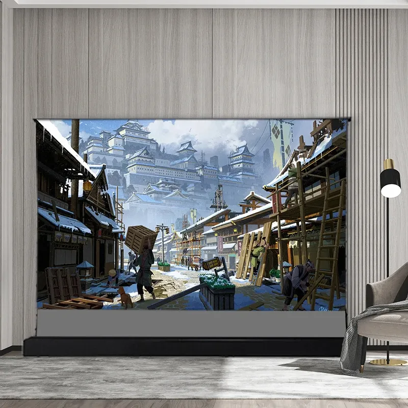 DHgate.com:Obsidian 16:9 ALR Motorized Floor Rising Projector Screen ...
