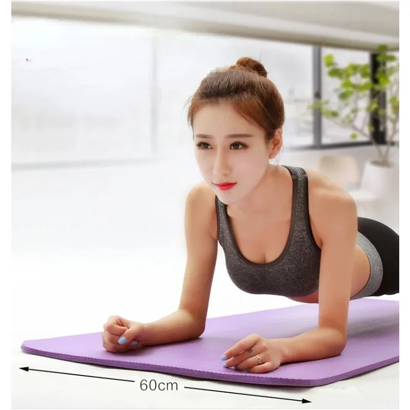DHgate.com:2024 Edition 1/2'' Extra Thick Yoga Mat - Non-Slip Exercise Mat with Carrying Strap ...