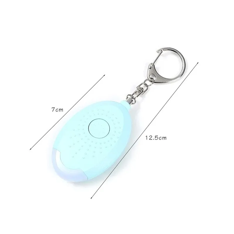 DHgate.com:2024 130dB Security Scream Personal Alarm Keychain w/LED Light for Women, Children ...