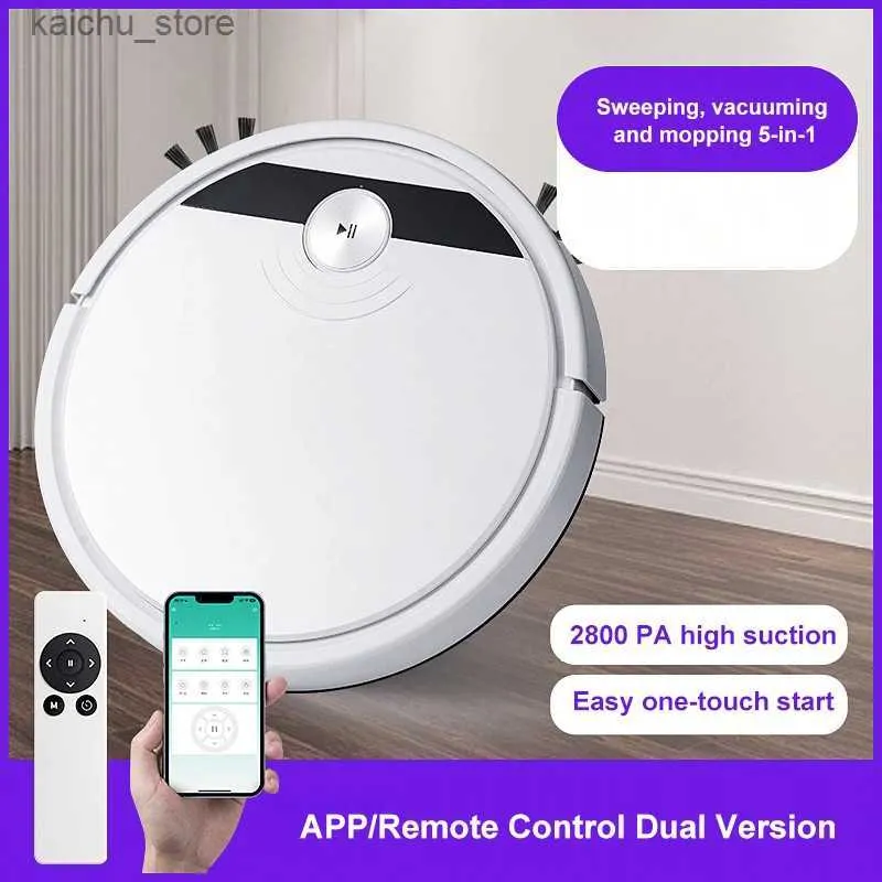DHgate.com:3-in-1 Robot Vacuum Cleaner with Sweep and Wet Mopping ...