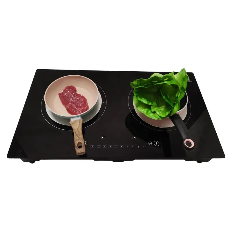 2 Burner Induction Cooktop, 3600W ETL Certified Electric Hot Plate ...