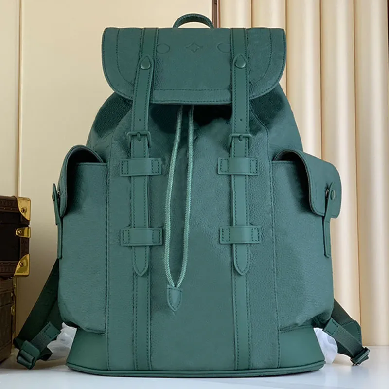 DHgate.com:High-End Design Jacquard Leather Drawstring Mens Backpack ...