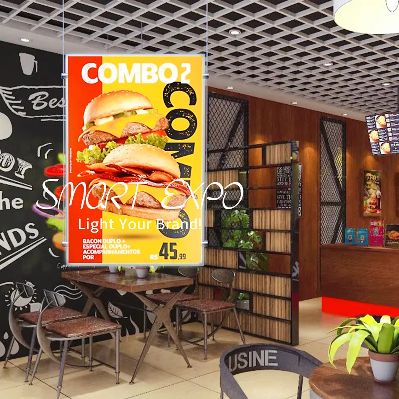 DHgate.com:Dual-Sided LED Menu Light Box Display Poster | Bright ...