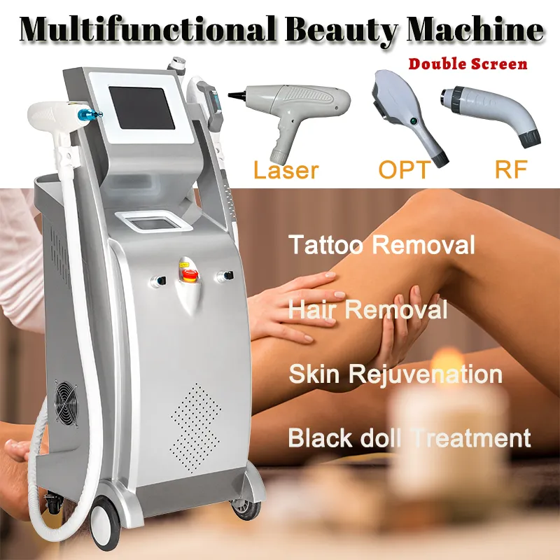 OPT Hair Removal IPL Vascular Tattoo Removal Laser ND YAG Beauty ...