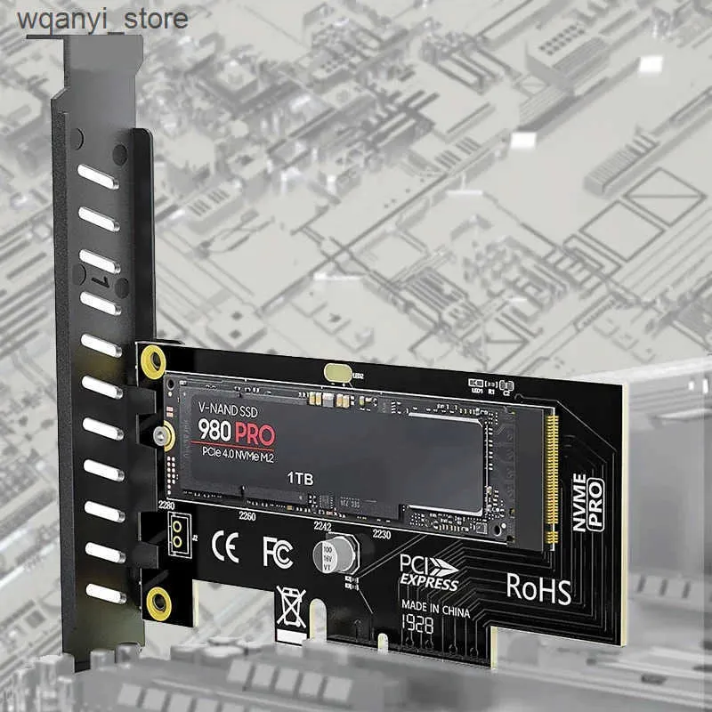 Sound Cards ZoeRax NVME Pro Adapter M.2 NVME Pro SSD To PCIe 4.0 ...