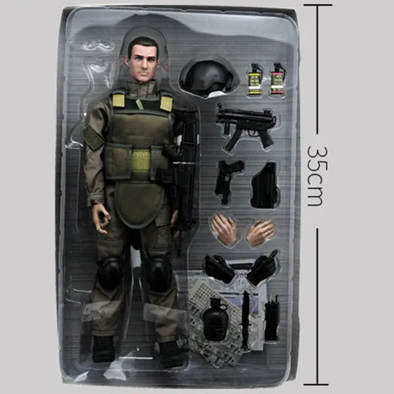 12 Inch 1:16 Scale Military Army Combat SWAT Uniform Action Figure from ...