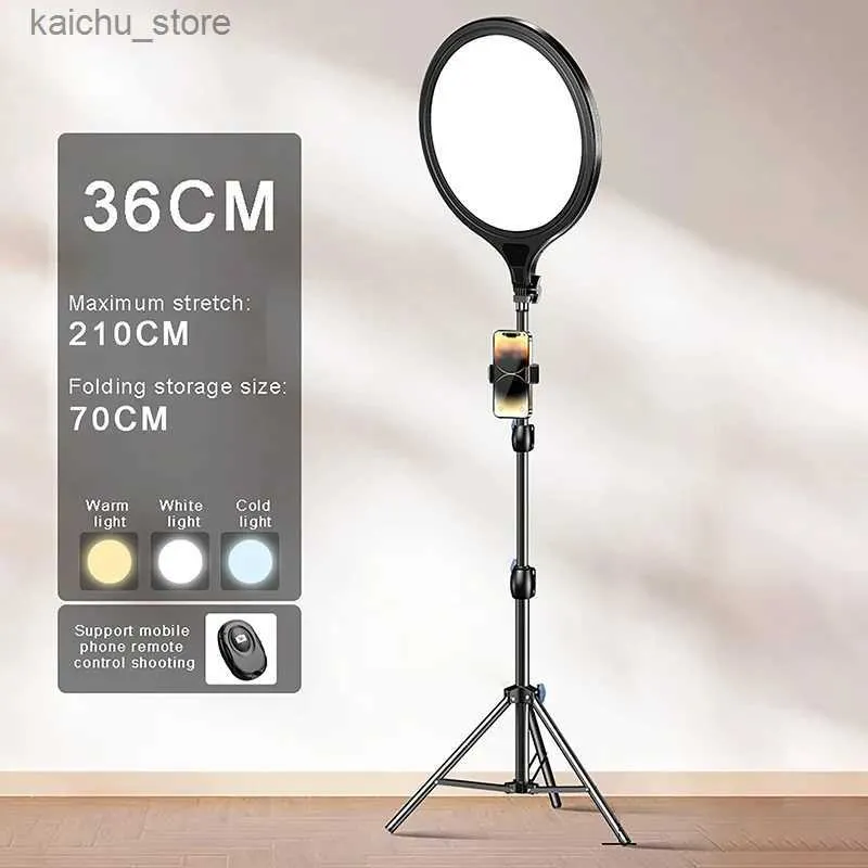 Continuous LED Video Light Panel with Tripod, Adjustable Studio ...