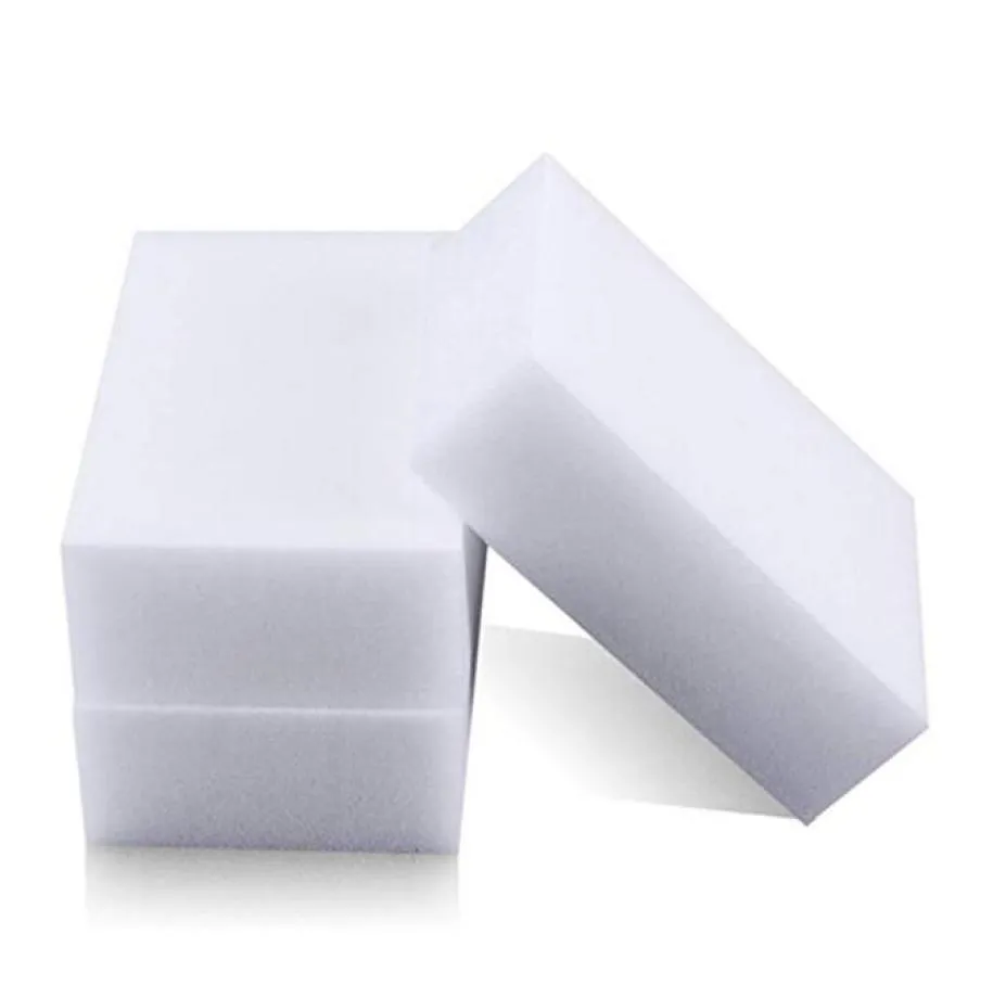 lot White Magic Eraser Sponge Removes Dirt Soap Scum Debris for All ...
