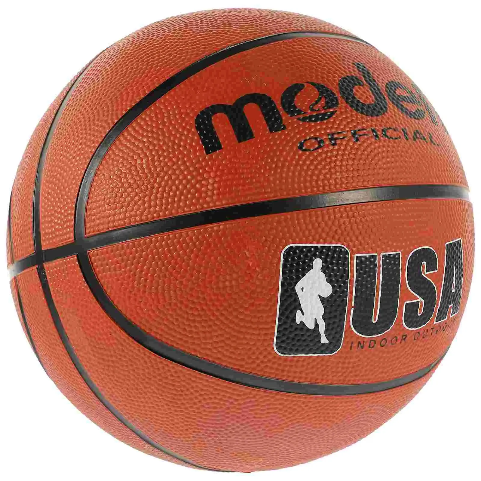 Standard Basketball Ball, Durable Rubber Basketball for Teens Outdoor ...