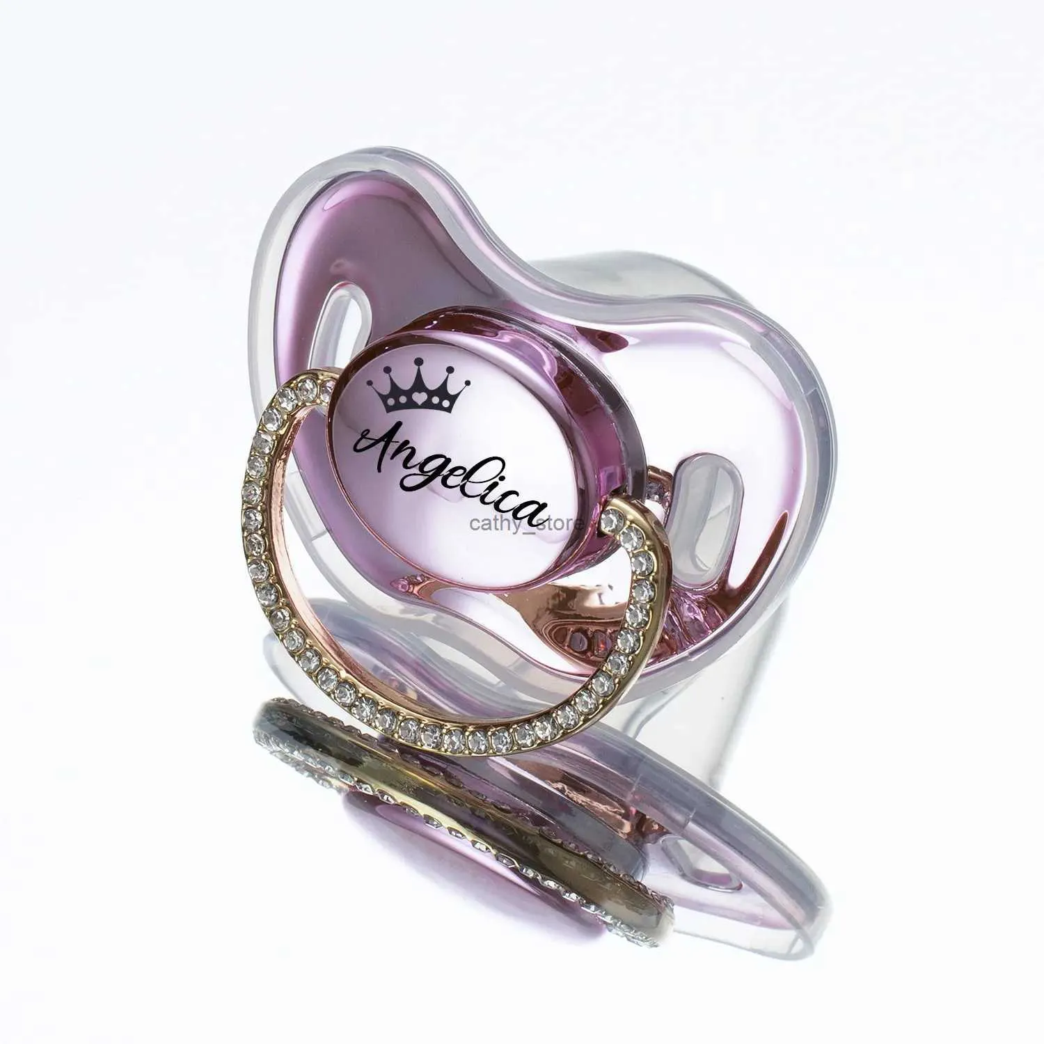 Pacifiers MIYOCAR Lovely Luxurious Bling Custom Baby Pacifiers with ...