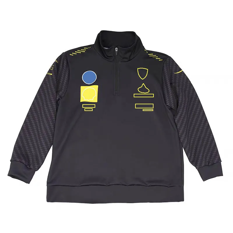 2024 New F1 Team Sweatshirt Formula 1 Driver Racing Clothing Black ...