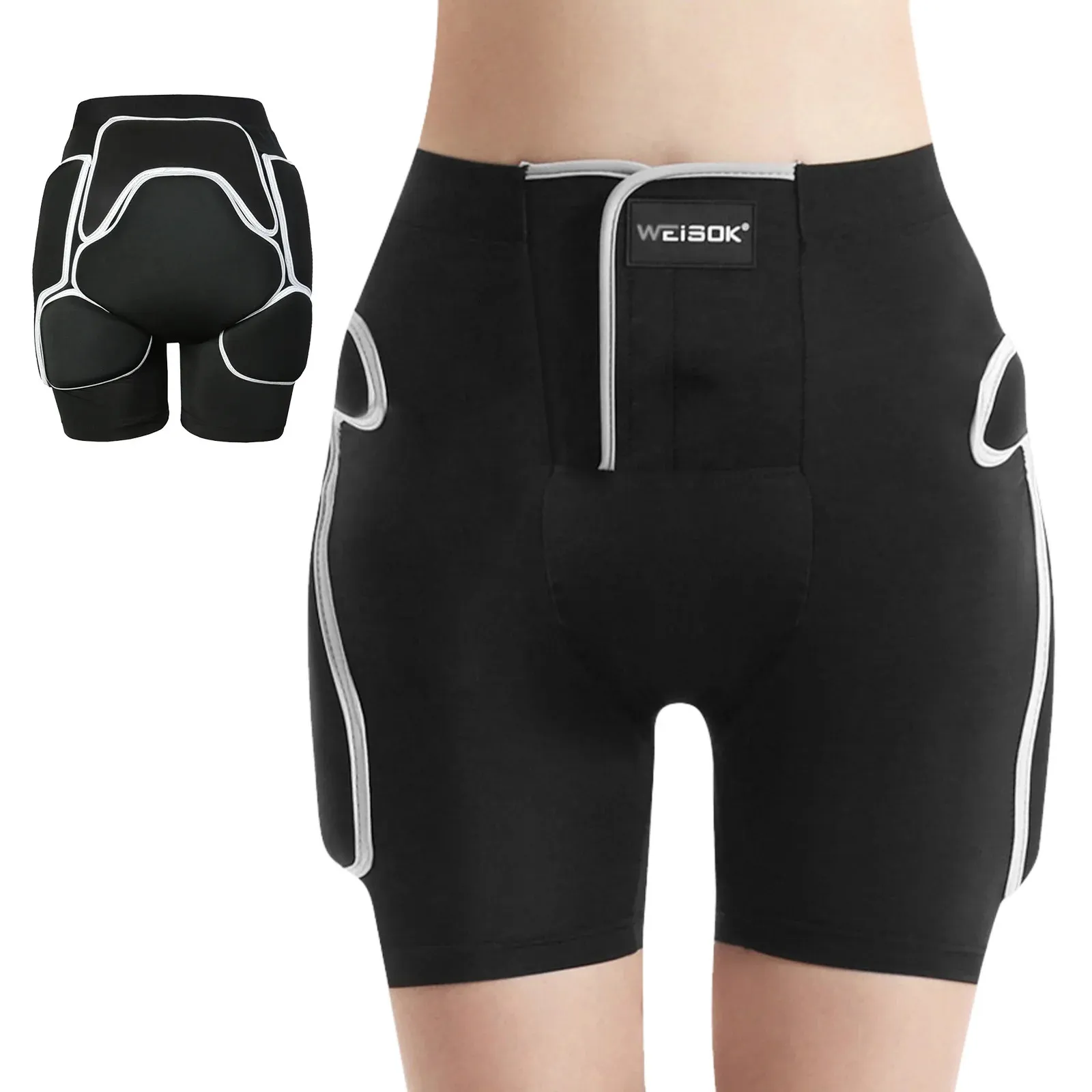 DHgate.com:3D Hip Protector Shorts with Tailbone Pad - Ski & Snowboard ...