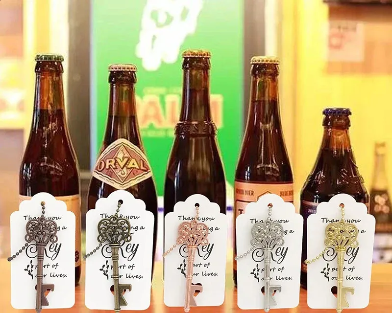 50 Crown Key Bottle Openers: Beer & Wine Openers - Wedding Favors ...