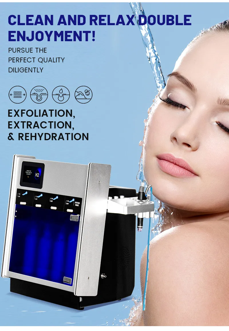Hot New Upgrade Face Dermabrasion Oxygen Facial Machine: Original Aqua ...