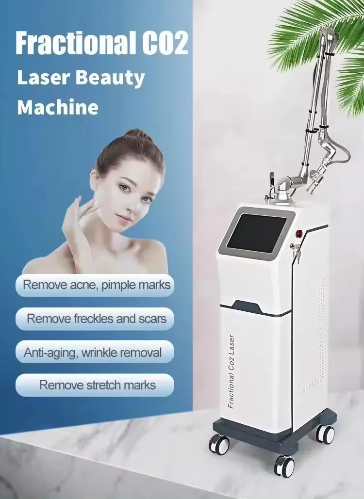 Fast Acting Fractional Co2 Laser Skin Resurfacing Machine For Acne Scar Removal, Skin ...