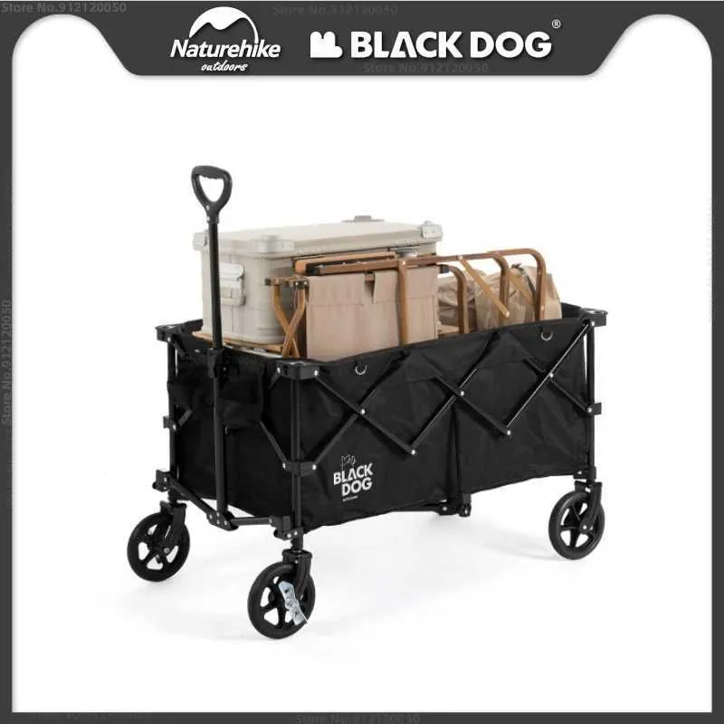 Lightweight Foldable Cart Heavy Duty Outdoor Folding Wagon, 200L ...