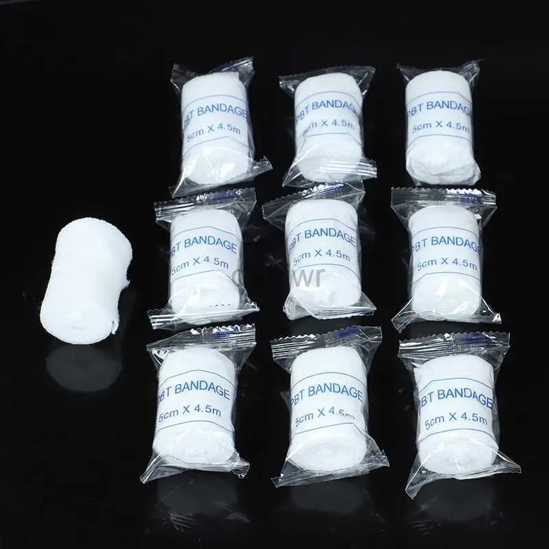 B3WV First Aid Supply 10 rolls5cmx4.5m PBT Elastic Bandage First Aid ...