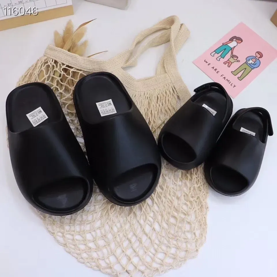 Toddlers Kids Shoes Baby Slide Foam Runner Slipper Boys Girls Designer ...