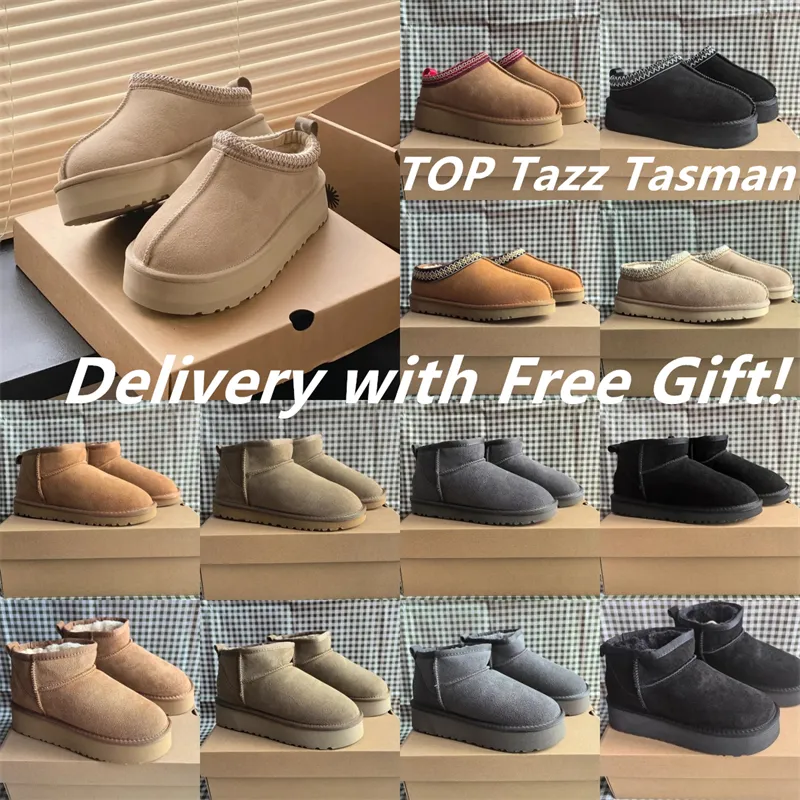 Designer Slippers Tazz Tasman Australia Fur Slips Womens Classic ...
