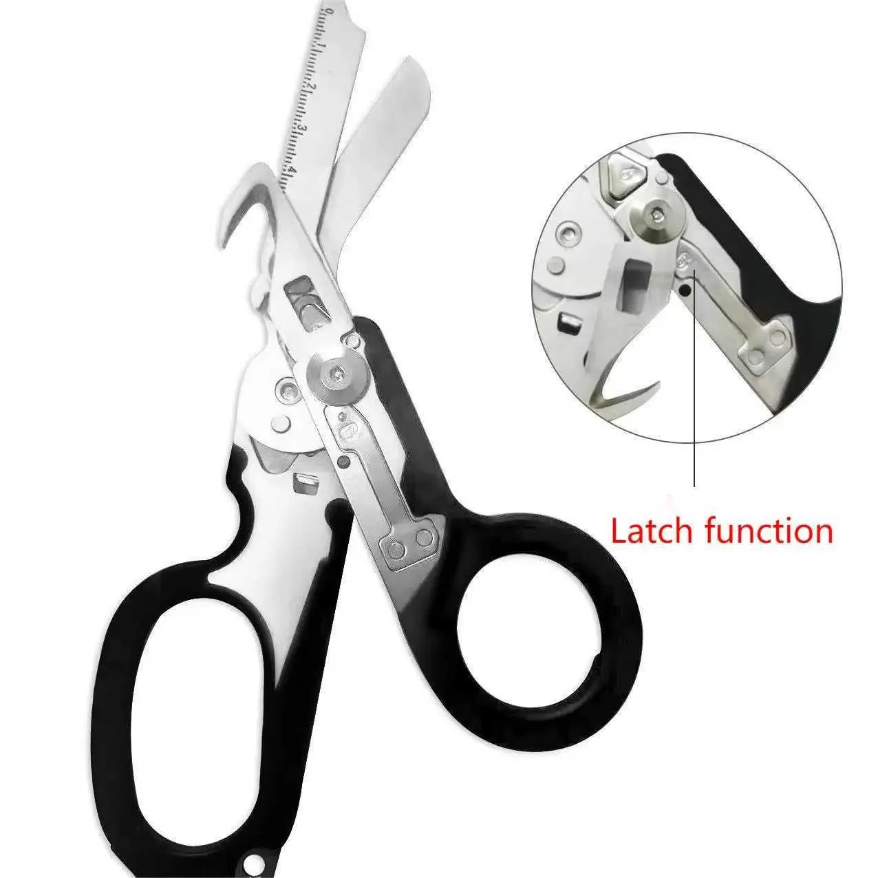 First Aid Supply Multifunction Portable Emergency Shears with Lock ...