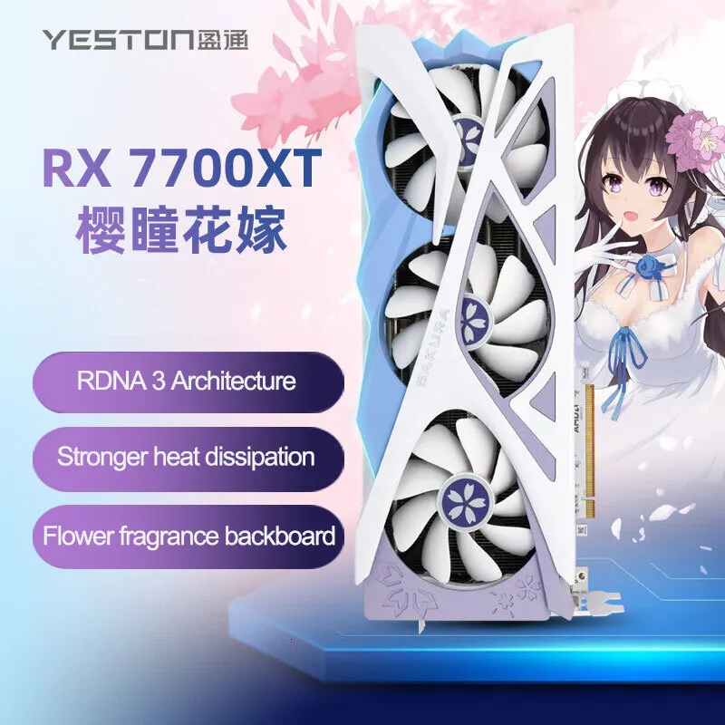 7700xt Rx 7700xt Rx7700xt Yeston Graphics Card 12GB... From ...