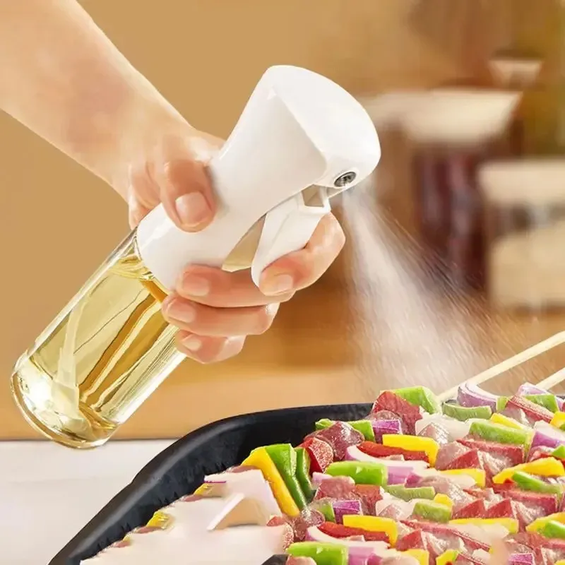 Kitchen Oil Sprayer 200ml and 300ml Stainless Steel Cooking Oil Spray ...