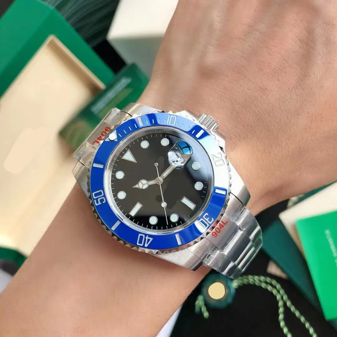 Men's Luxury Watch Sub Mariner M116610LV Stainless Steel Strap 40mm Men ...