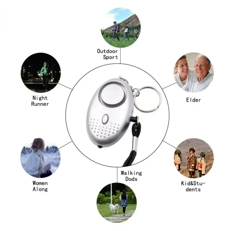 DHgate.com:Anti-Attack Alarm Keychain: 130dB Emergency Self-Defense ...