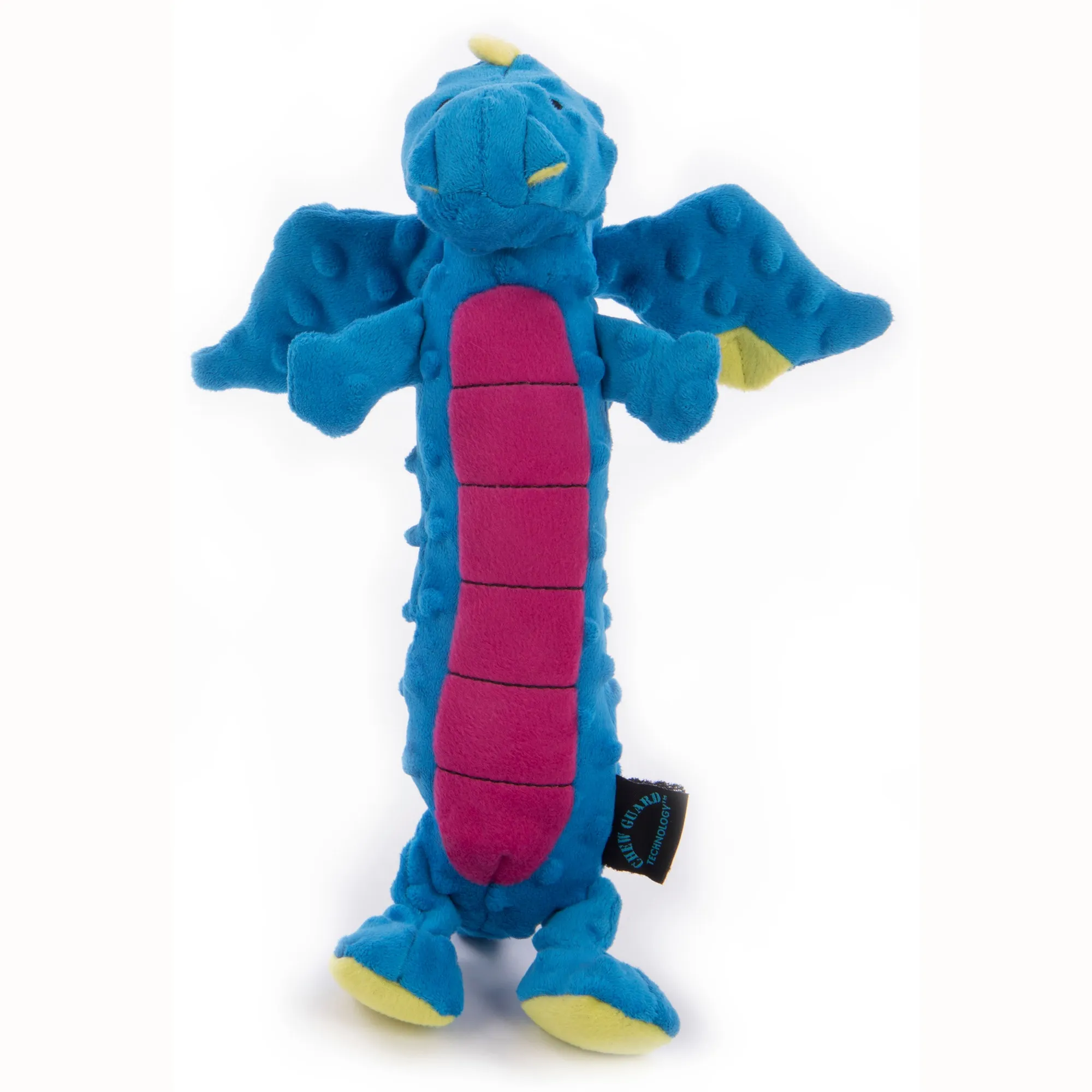 Large Durable Dog Toy - Blue Dragon Design, Chew-Resistant, Ideal for ...