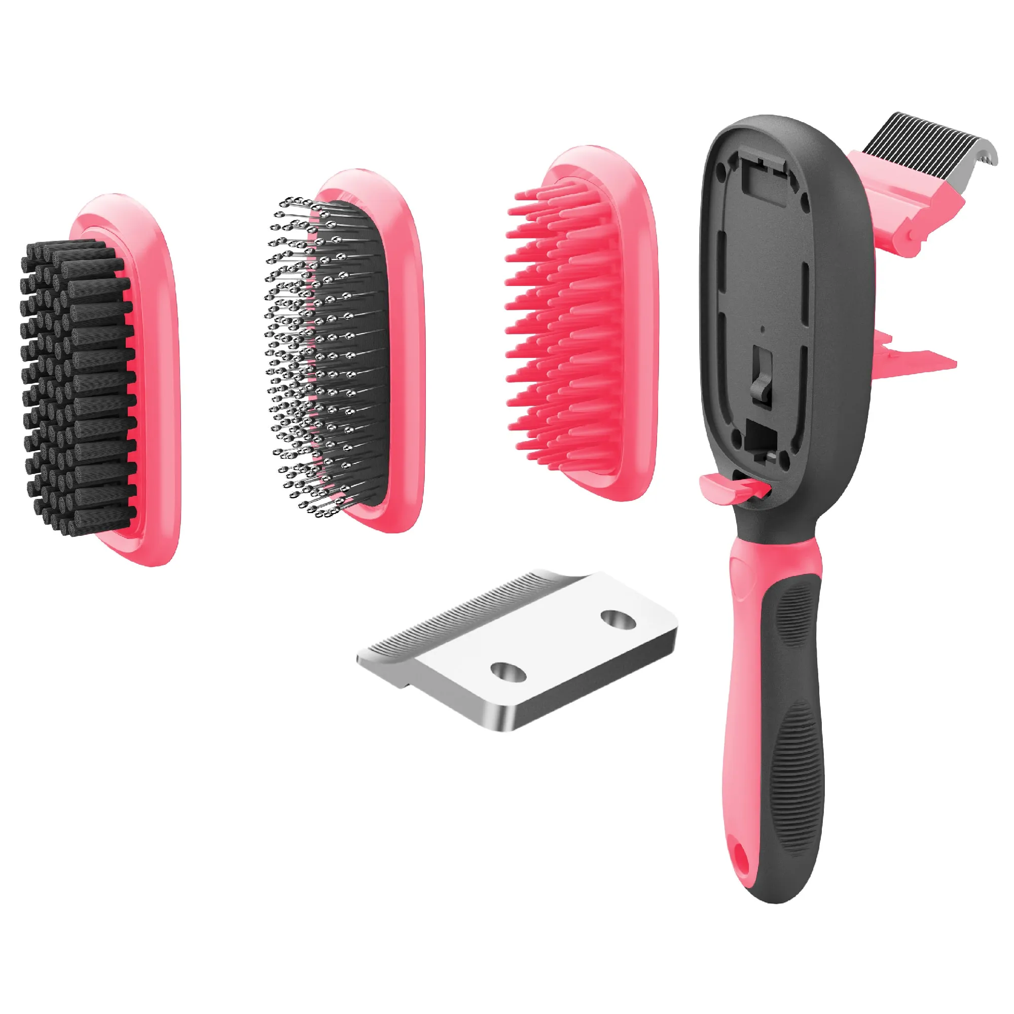 Pet Life Conversion 5 In 1 Interchangeable Dematting And Deshedding Pet ...