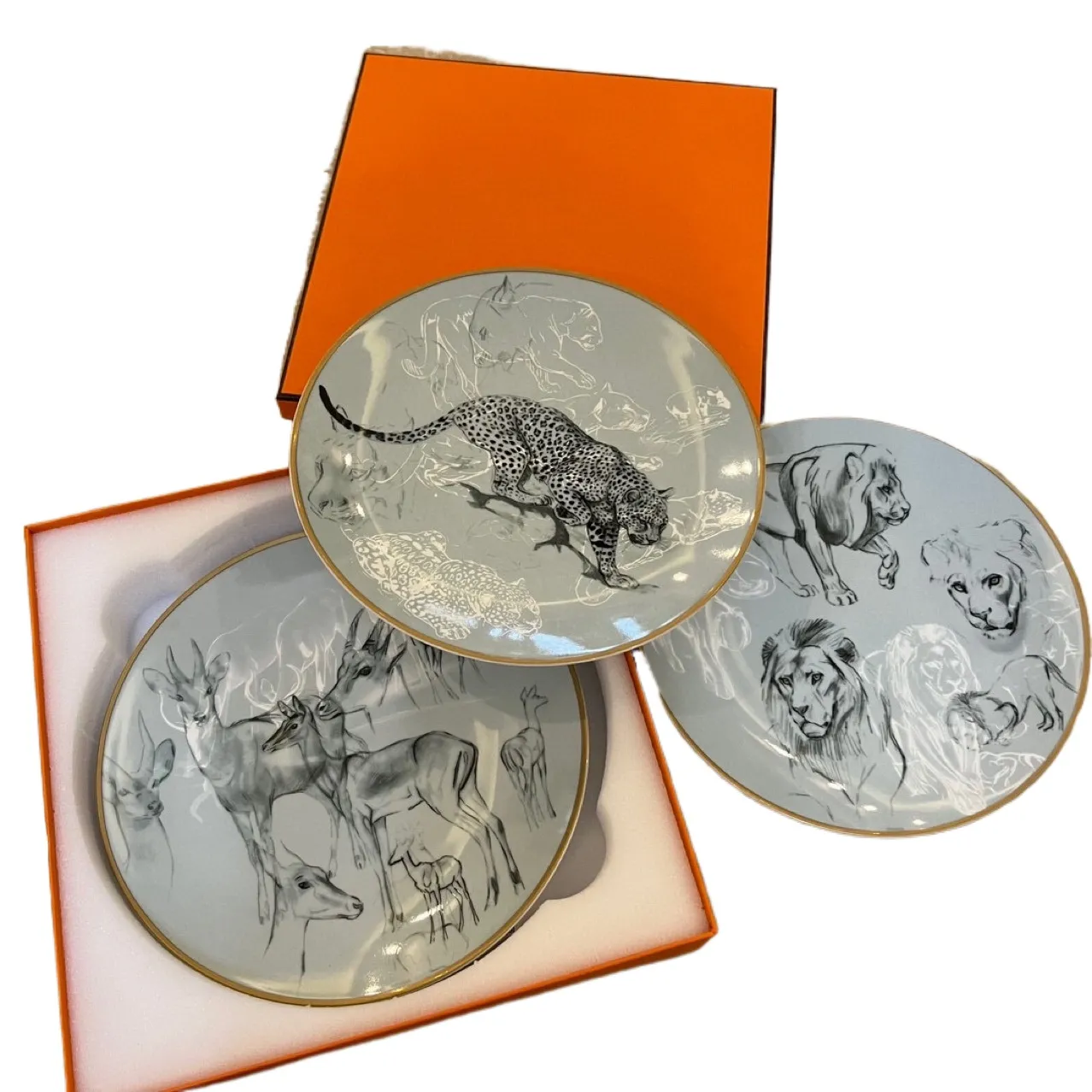 Set Equatorial Jungle Series Bone China Plates... From Urqueen, $192.76 ...