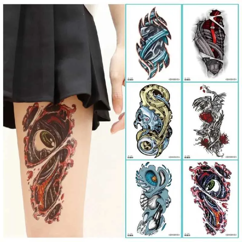 Temporary Tattoos For Women Adhesive Body Art Stickers For Adults ...