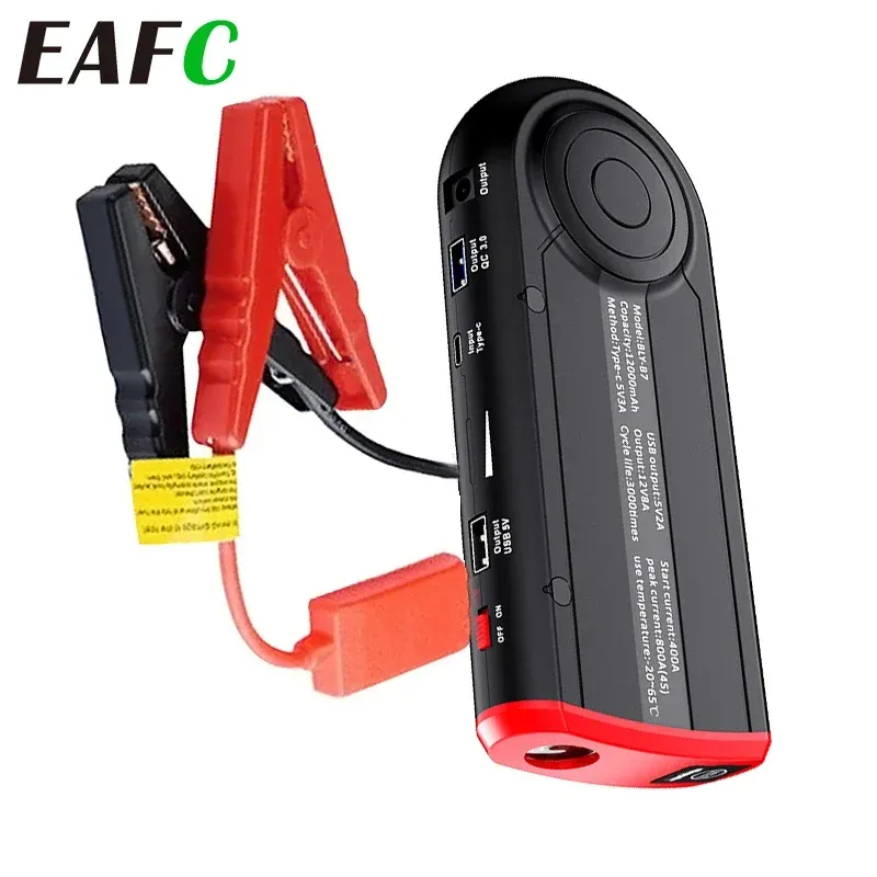 1200A Jump Starter Power Bank, 16000mAh Portable Car Jump Starter, 12V ...