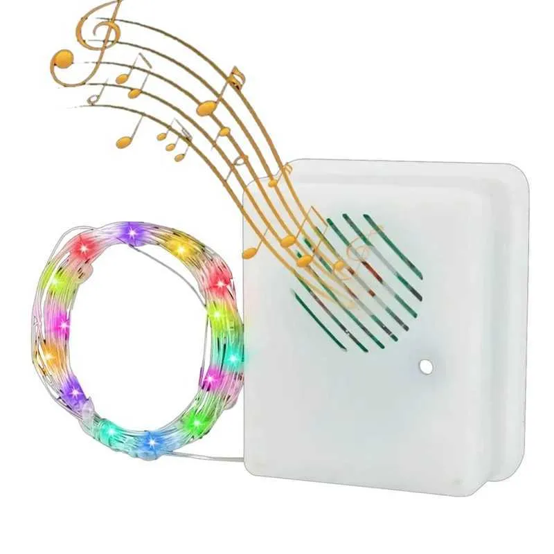 Sound Activated Party Lights: Musical Christmas Tree Decor With LED ...