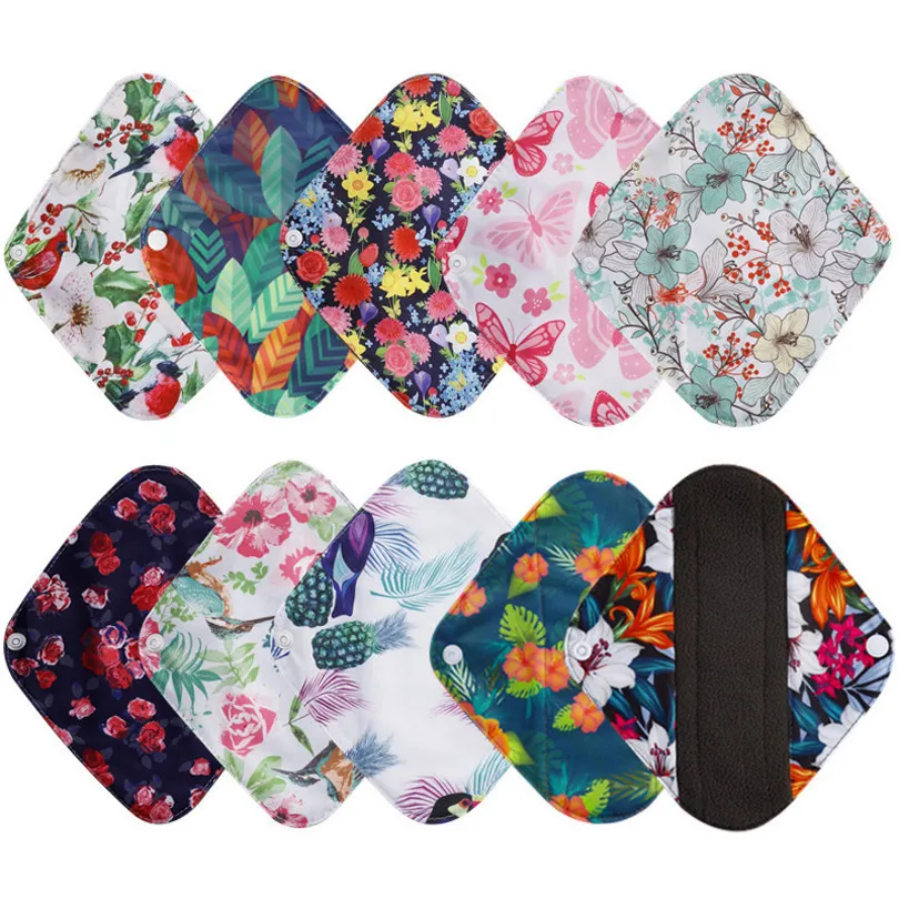 Washable Sanitary Pads, High-Quality Soft Super Absorption Touch the ...