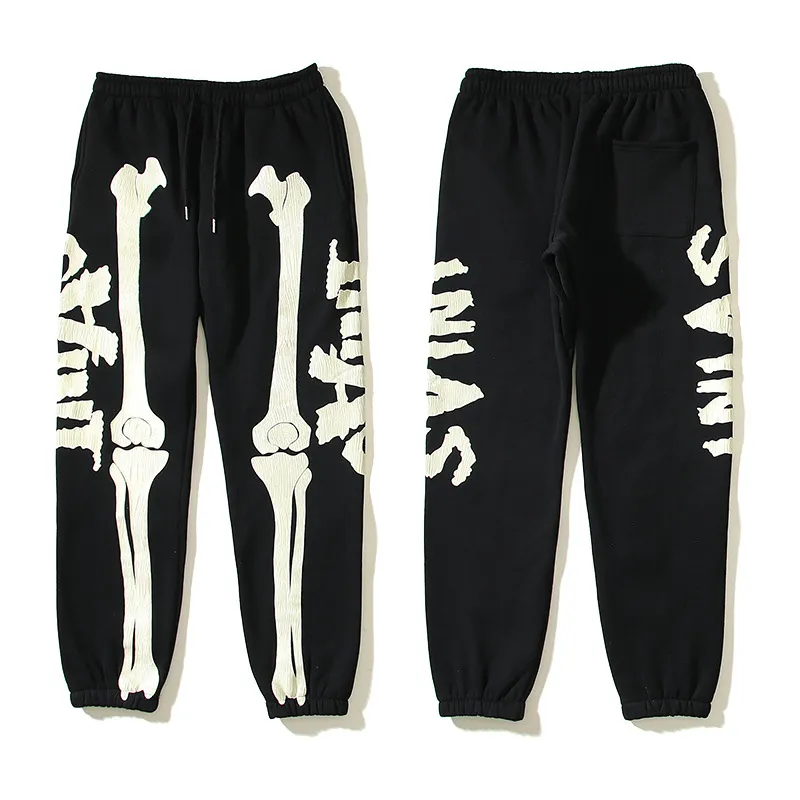 Mens Black Jogger Basketball Skeleton Pants For Fitness, Bodybuilding ...