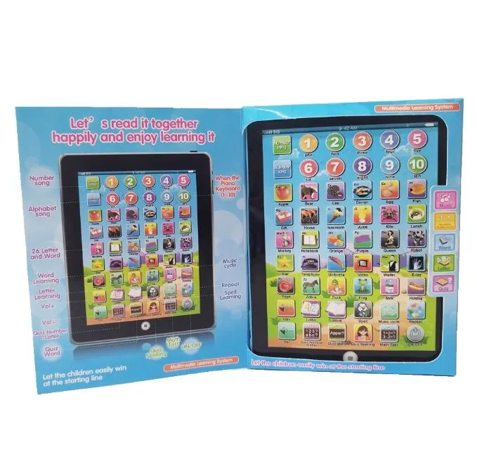 Tablet Toys: English Learning Tablet For Kids Educational Story Machine ...