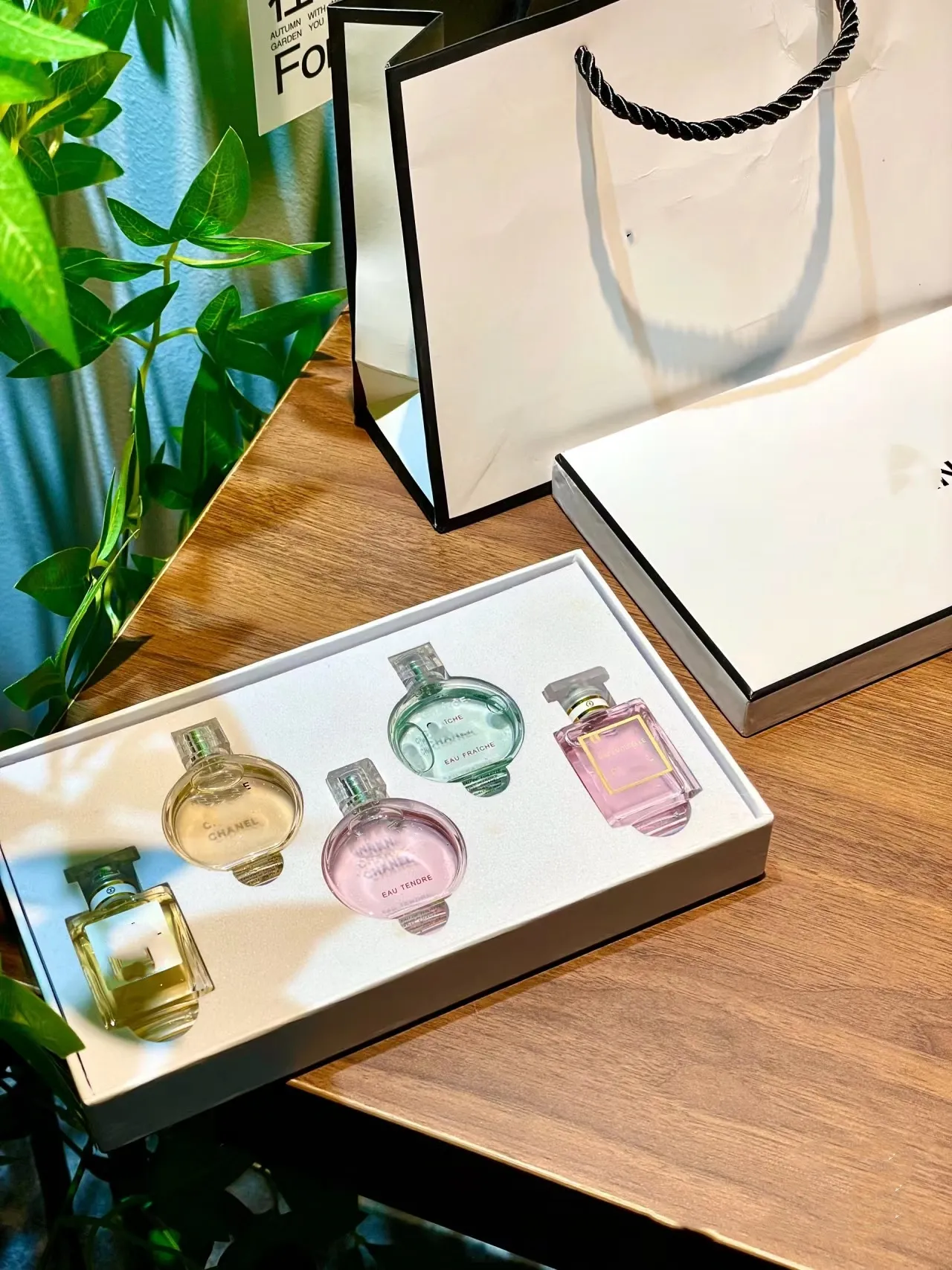 Woman Perfume Set, 5-Piece Suit, 7.5ml Fragrances, Lady Spray, Counter ...