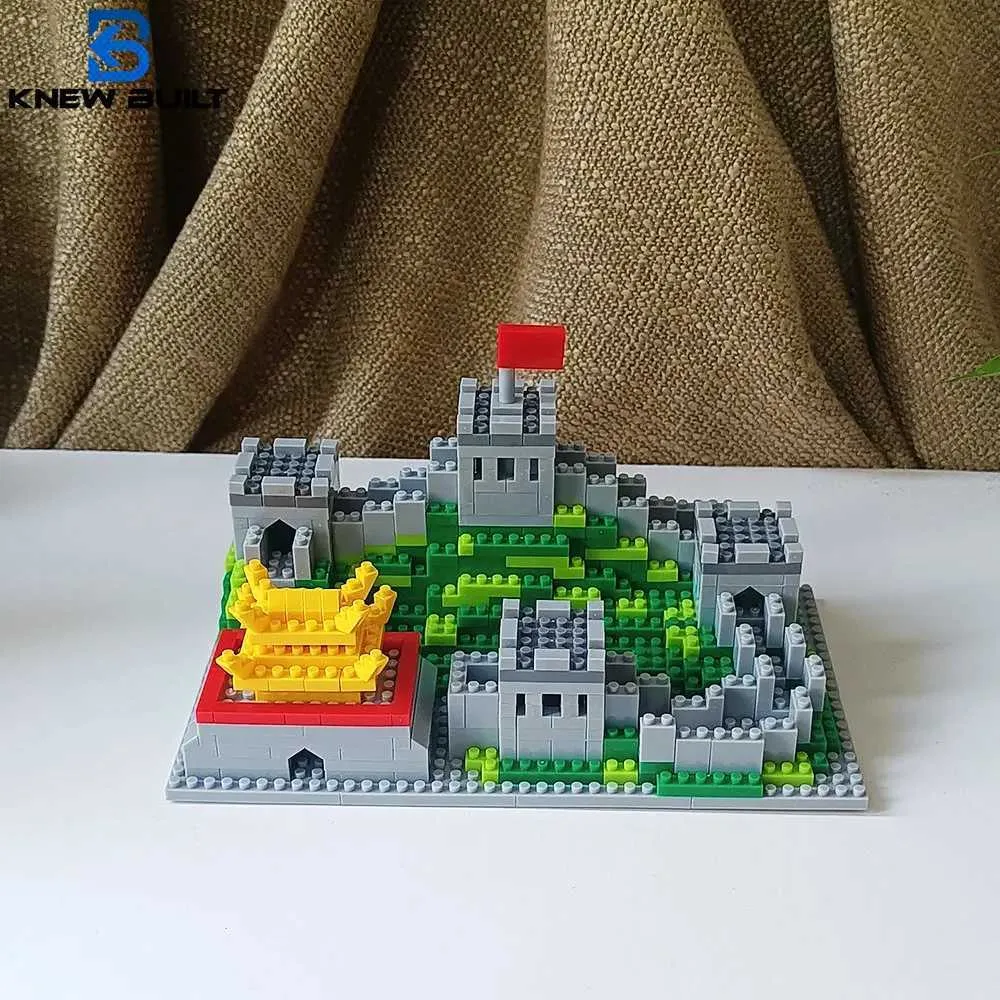 KNEW BUILT Super Mini Great Wall Castle Building Blocks Asian ...