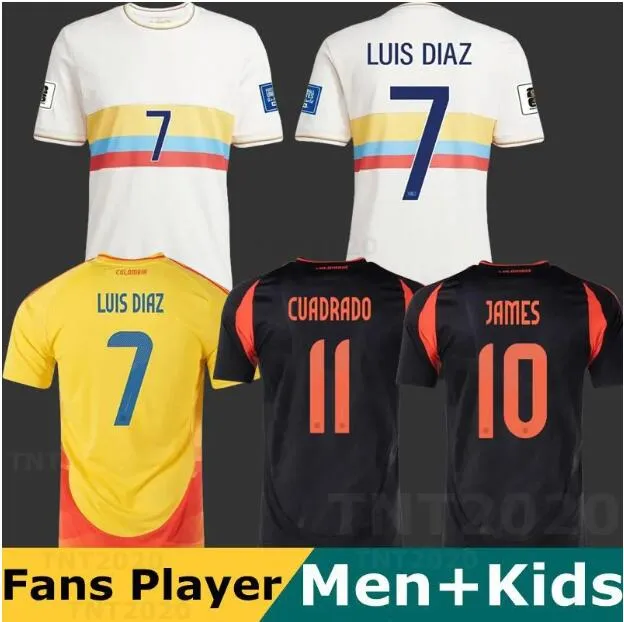 Colombia Football Jersey 2025 Centenary Edition Home & Away Kit For Men ...
