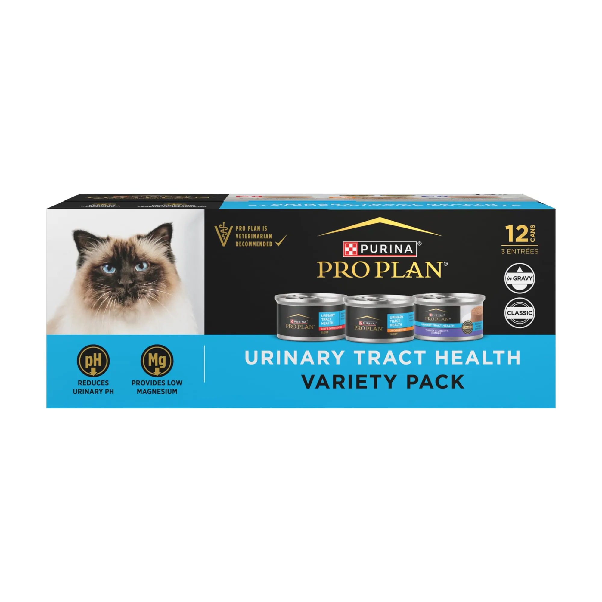 Purina Pro Plan Wet Cat Food Variety Pack - Chicken, Beef & Chicken ...