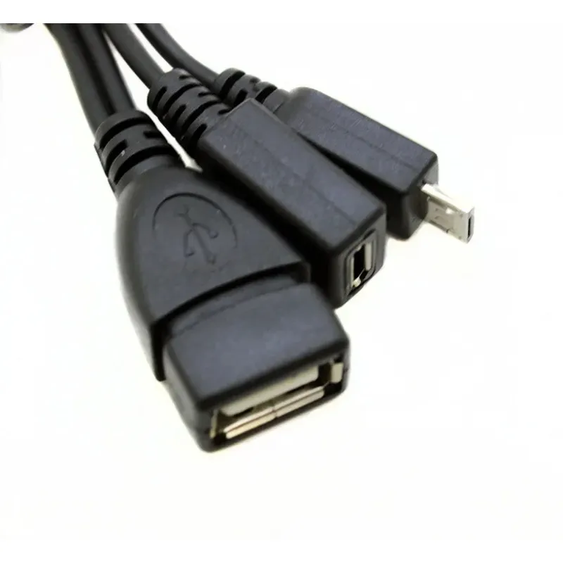 DHgate.com:20242-in-1 OTG Micro USB Host Power Y Splitter USB Adapter ...