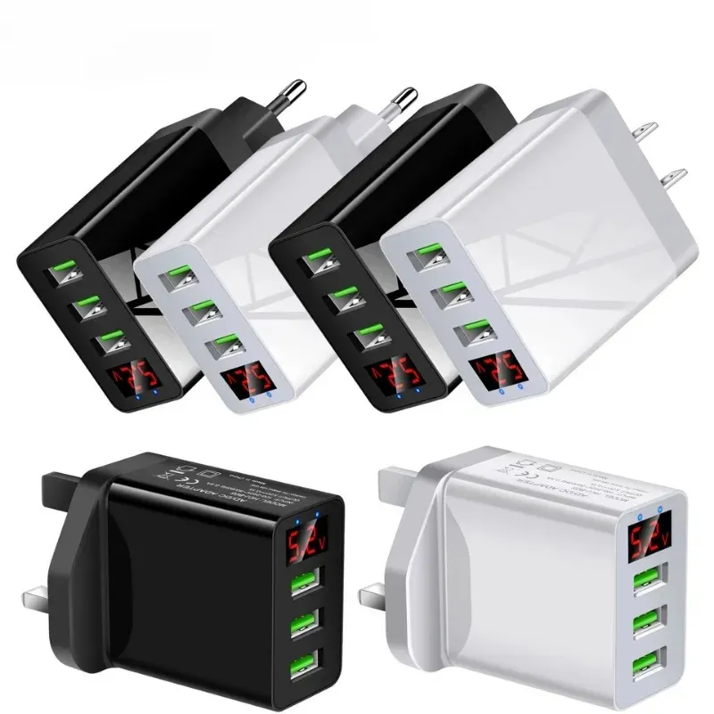 DHgate.com:Fast Charge 3.0 USB Phone Charger, Digital Display Wall ...