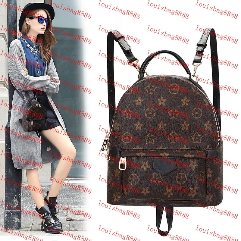 Luxury Leather Designer Mini Duffle Ladies Backpack Handbag For Travel ...