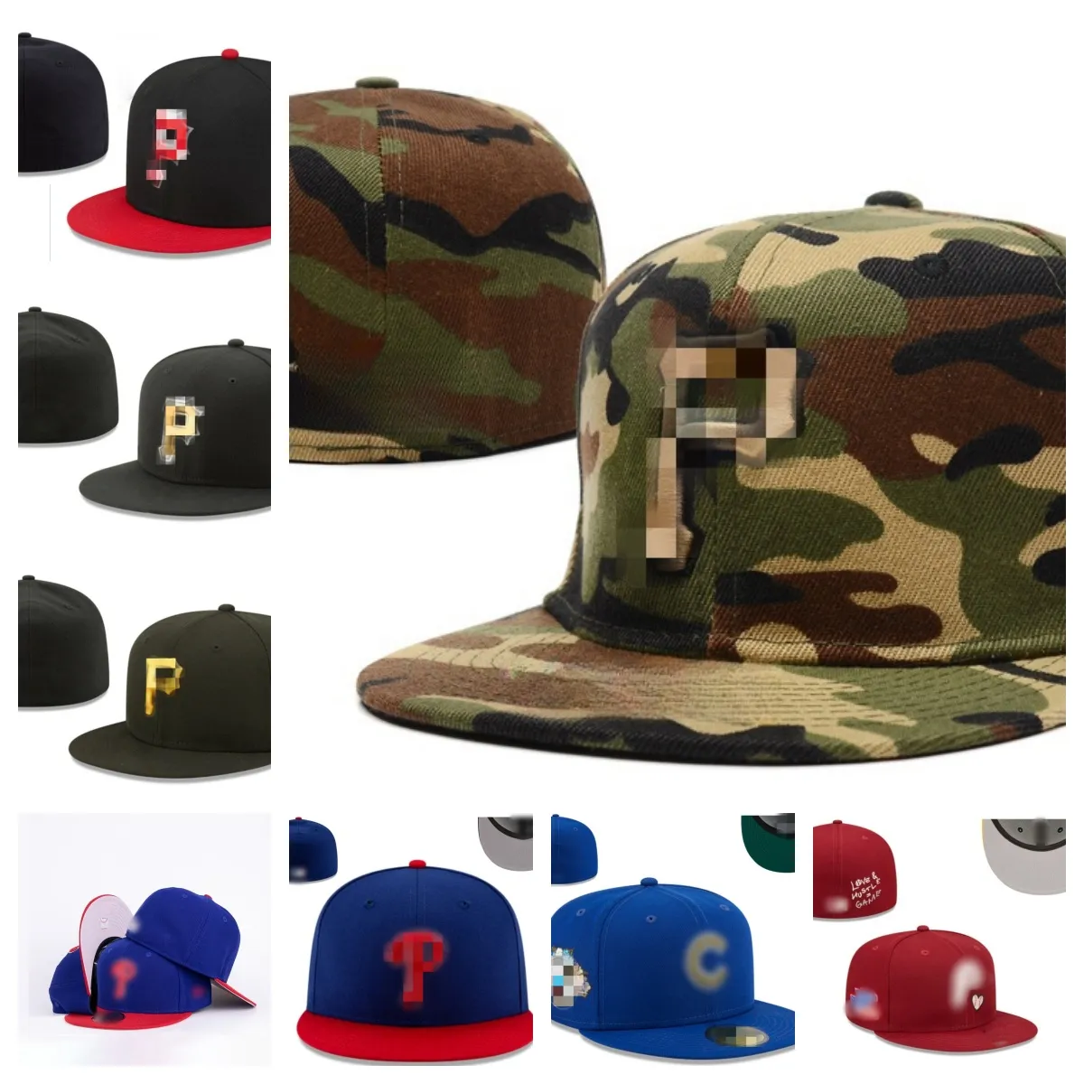 GG1 Classic Fitted Baseball Hats Designer Fully... From ...
