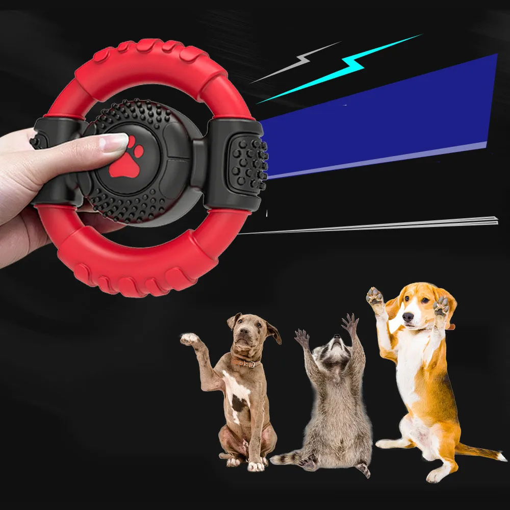 Squeaky Steering Wheel Dog Chew Toy: Tough Nylon Rubber for Teeth ...