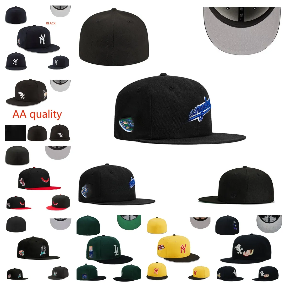 Fully Closed Designer Mlb Shop Fitted Hats For Adults... From ...