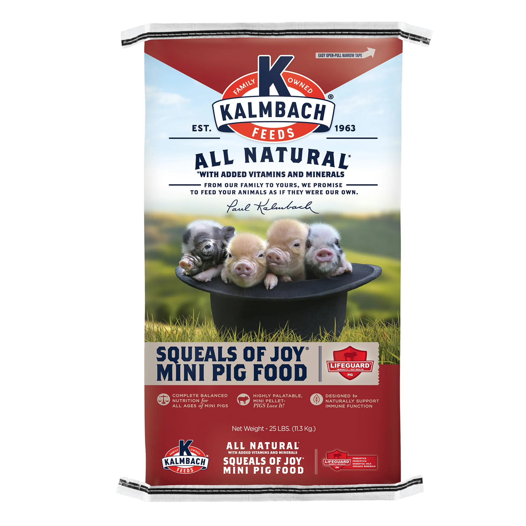 Wholesale Kalmbach Feeds Mini Pig Food Balanced Nutrition Pellet Feed ...